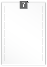 Rectangle Labels on A4 Sheets | Next Day Delivery | AA Labels