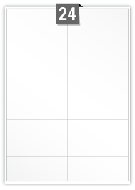 Rectangle Labels on A4 Sheets | Next Day Delivery | AA Labels