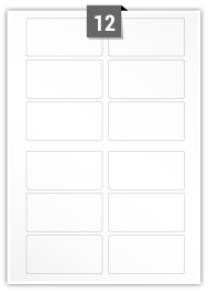Rectangle Labels on A4 Sheets | Next Day Delivery | AA Labels